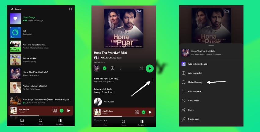 How To Hide And Unhide A Song On Spotify
