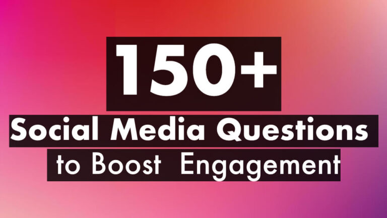 150+ Social Media Questions to Ask to Boost Engagement