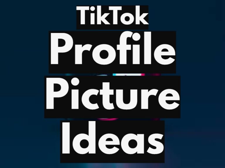 10 TikTok Profile Picture (PFP) Ideas with Examples