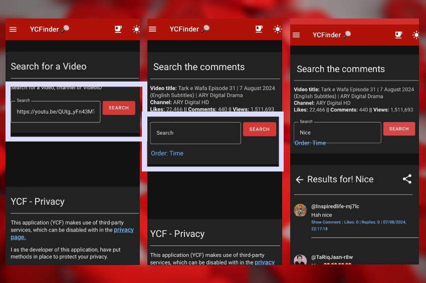 5 Best YouTube Comment Finder Websites