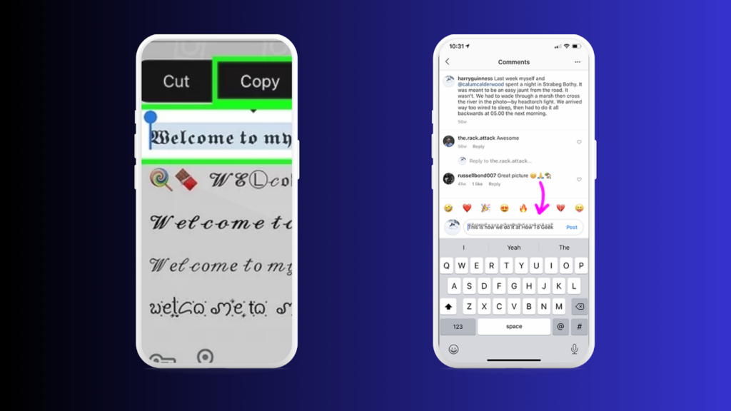 What Font Does Instagram Use? In Bio, Captions & Elsewhere