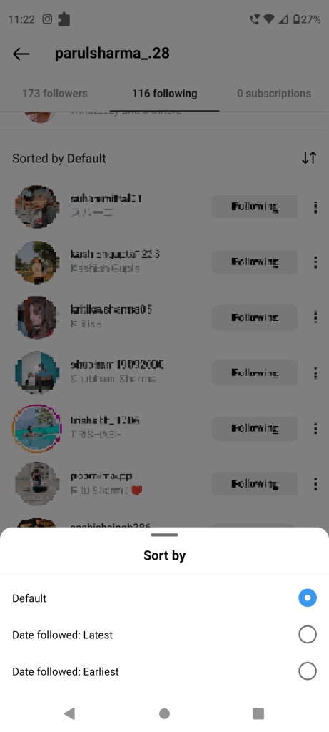What Does "Sort by Default" Mean on Instagram?