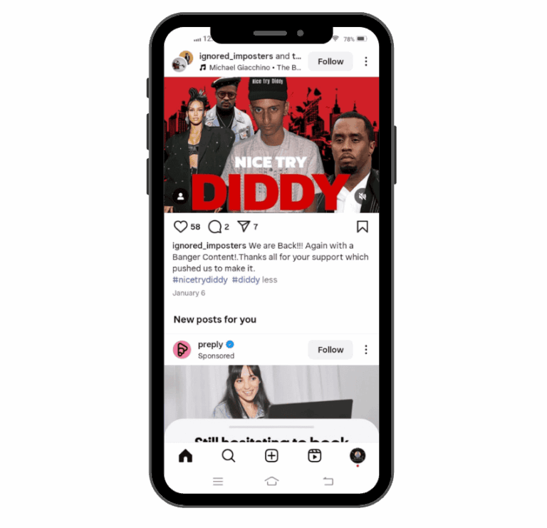 What Does "Nice Try Diddy" Mean on Instagram?