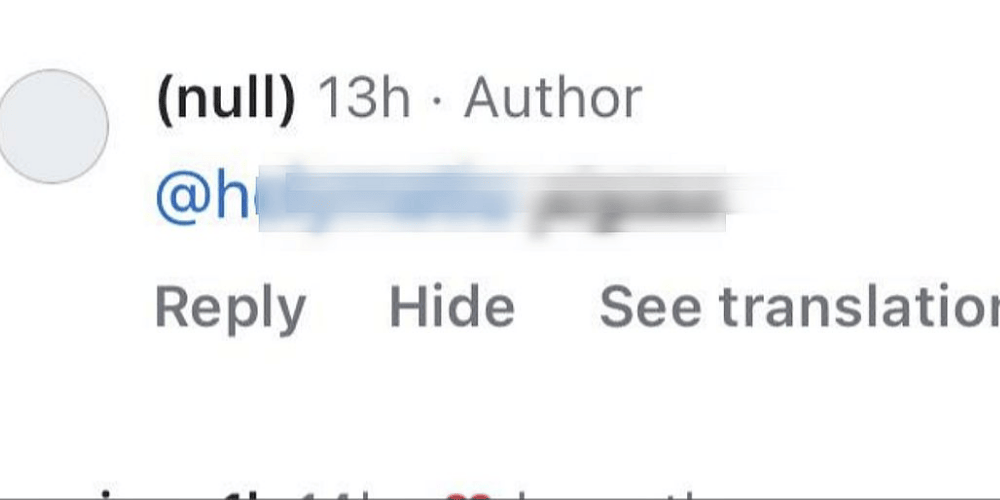 What Does Null Mean on Instagram?