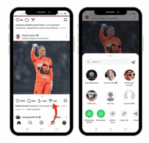 What Does The Arrow Mean On Instagram Posts?