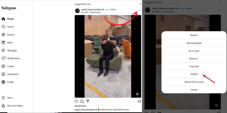 What Does Embed Mean on Instagram?